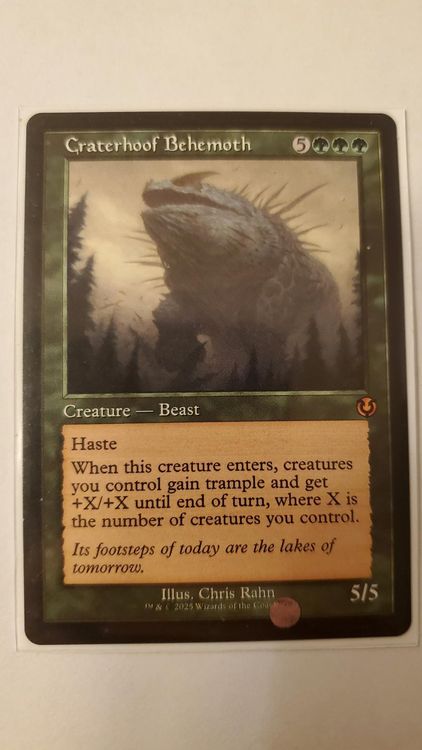 Craterhoof Behemoth Magic MtG Innistrad Remastered | Kaufen auf Ricardo