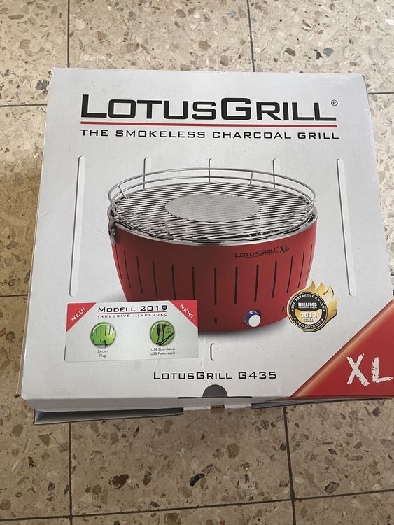 LotusGrill XL Holzkohlegrill - neuwertig! (Neu und originalverpackt) in Speicher für CHF 130 ...