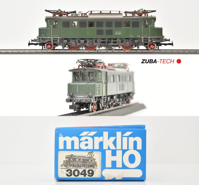 Märklin 3049 E-Lok BR 104 DB H0 WS Analog mit OVP | Kaufen auf Ricardo