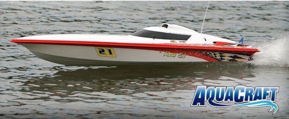 AQUACRAFT RIO 51 RC RACING BOAT (Neu (gemäss Beschreibung)) in Vich für ...