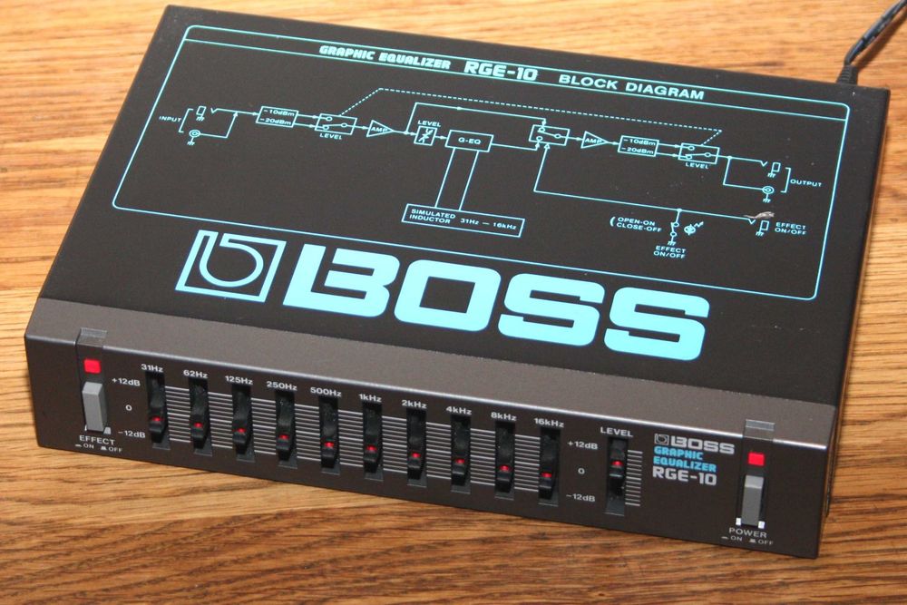 Boss Micro Rack Series Graphic Equalizer RGE-10 | Kaufen auf Ricardo