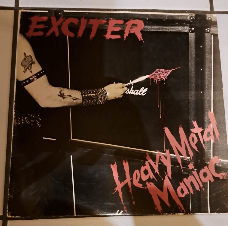 Exciter Heavy Metal Maniac LP Vinyl Rarität 80er (Gebraucht) in ...