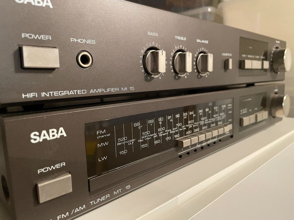 SABA Verstärker MI15 mit Tuner MT15 (Gebraucht) in St. Gallen für CHF ...