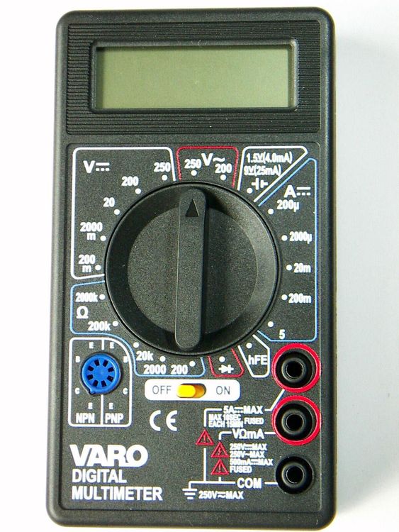 elektronisches VARO Universalmessgerät viele Meßbereiche (Neu (gemäss ...