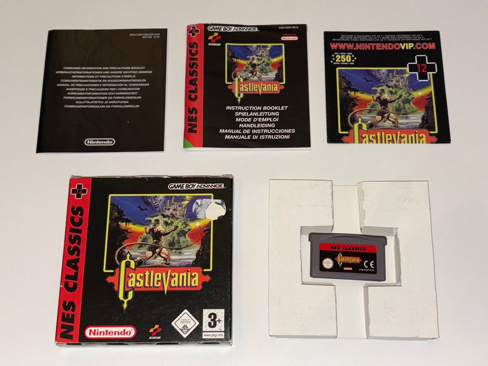 Game Boy Advance (GBA) - NES Classics: Castlevania (OVP) (Gebraucht) in ...