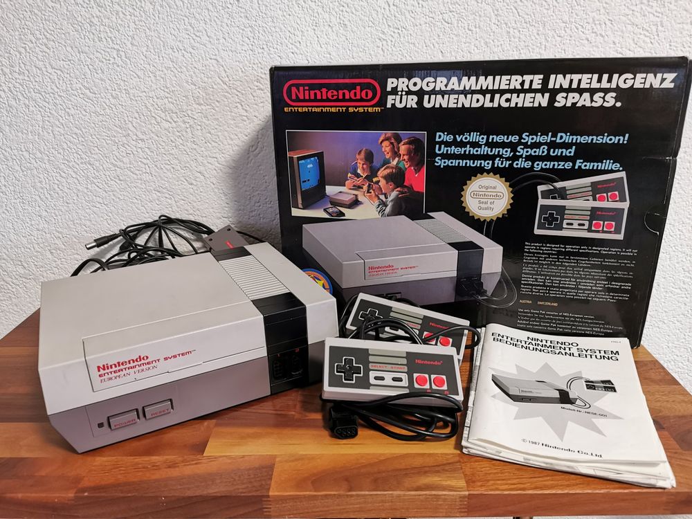 Nintendo NES Entertainment System in Originalverpackung (Gebraucht) in Boniswil für CHF 199 ...