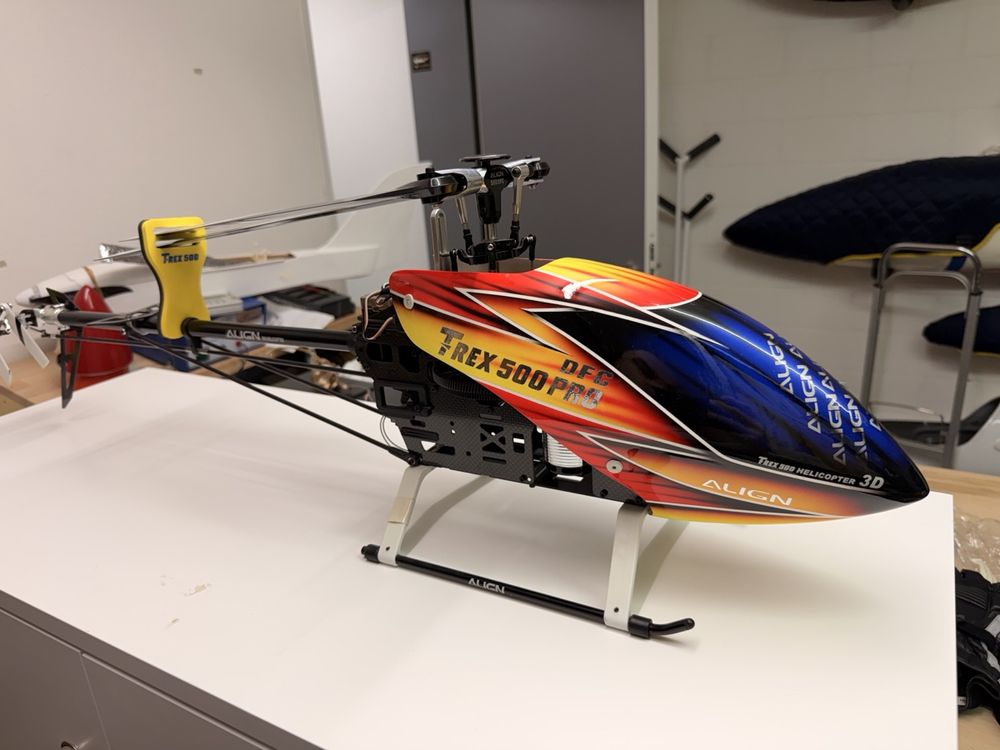 T-Rex 500 Pro DFC Helikopter, NICHT geflogen, Top Zustand! (Neu (gemäss ...