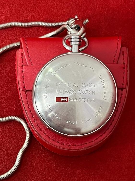 SBB Taschenuhr mit neuer Batterie läuft (Gebraucht) in Winterthur für ...