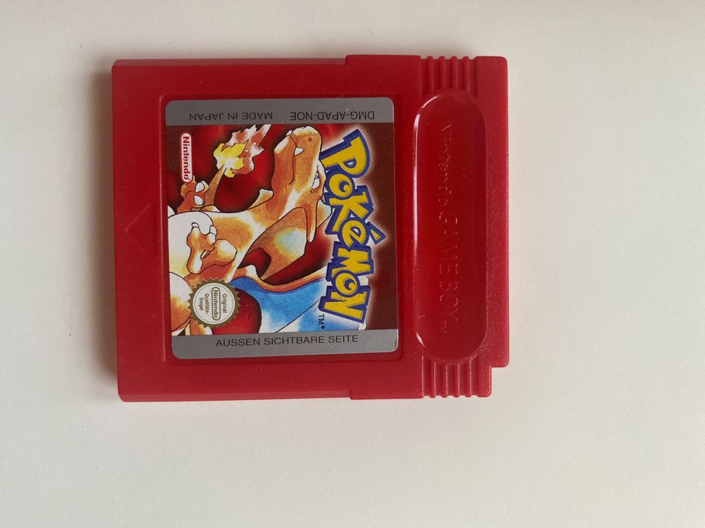 Gameboy Spiel Pokemon rot | Kaufen auf Ricardo
