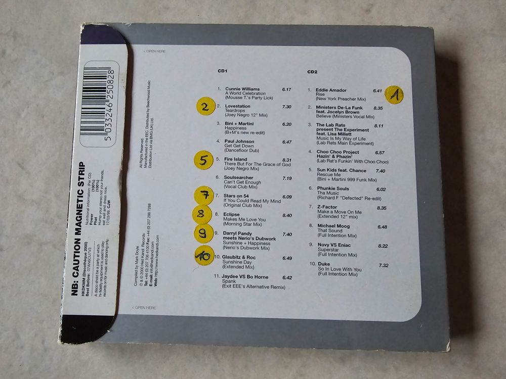 Disco Kandi / 2 CD Set (Gebraucht) in Schneisingen für CHF 1.9 – mit ...