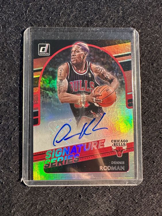 PANINI DENNIS RODMAN AUTOGRAPH PANINI DONRUSS 20/21 | Kaufen auf Ricardo