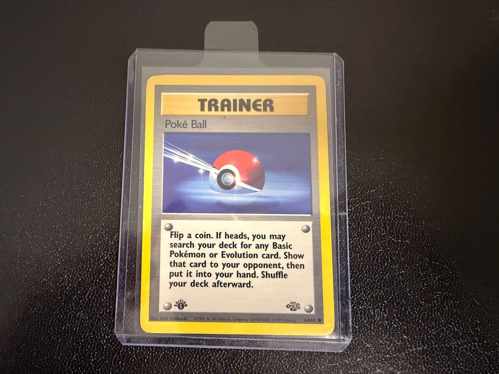 1. Edition Poké Ball Trainer 64/64 Jungle 1999 (Gebraucht) in Luzern ...