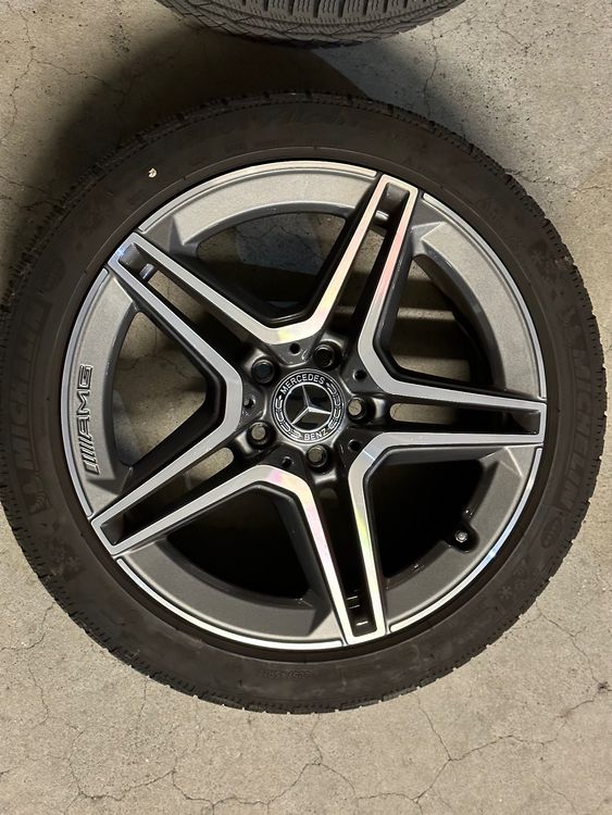 18" AMG Leichtmetallräder im 5-Speichen-Design (Mercedes) | Kaufen auf Ricardo