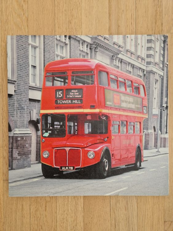 Leinwand Bild "London Bus" | Kaufen auf Ricardo