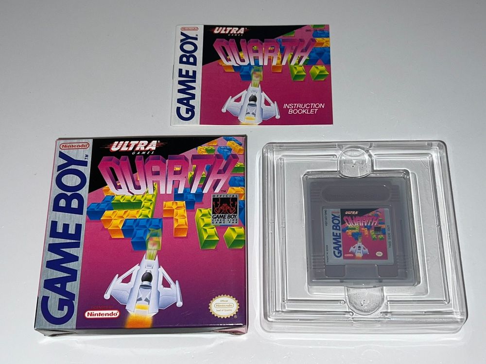 Nintendo Game Boy Classic (GB) Spiel - Quarth (OVP) - Top! (Gebraucht ...
