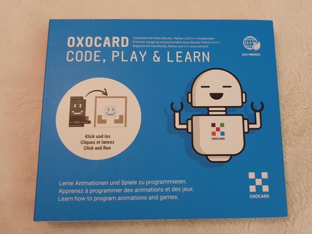Oxocard: Lerne Animationen und Spiele zu programmieren | Kaufen auf Ricardo