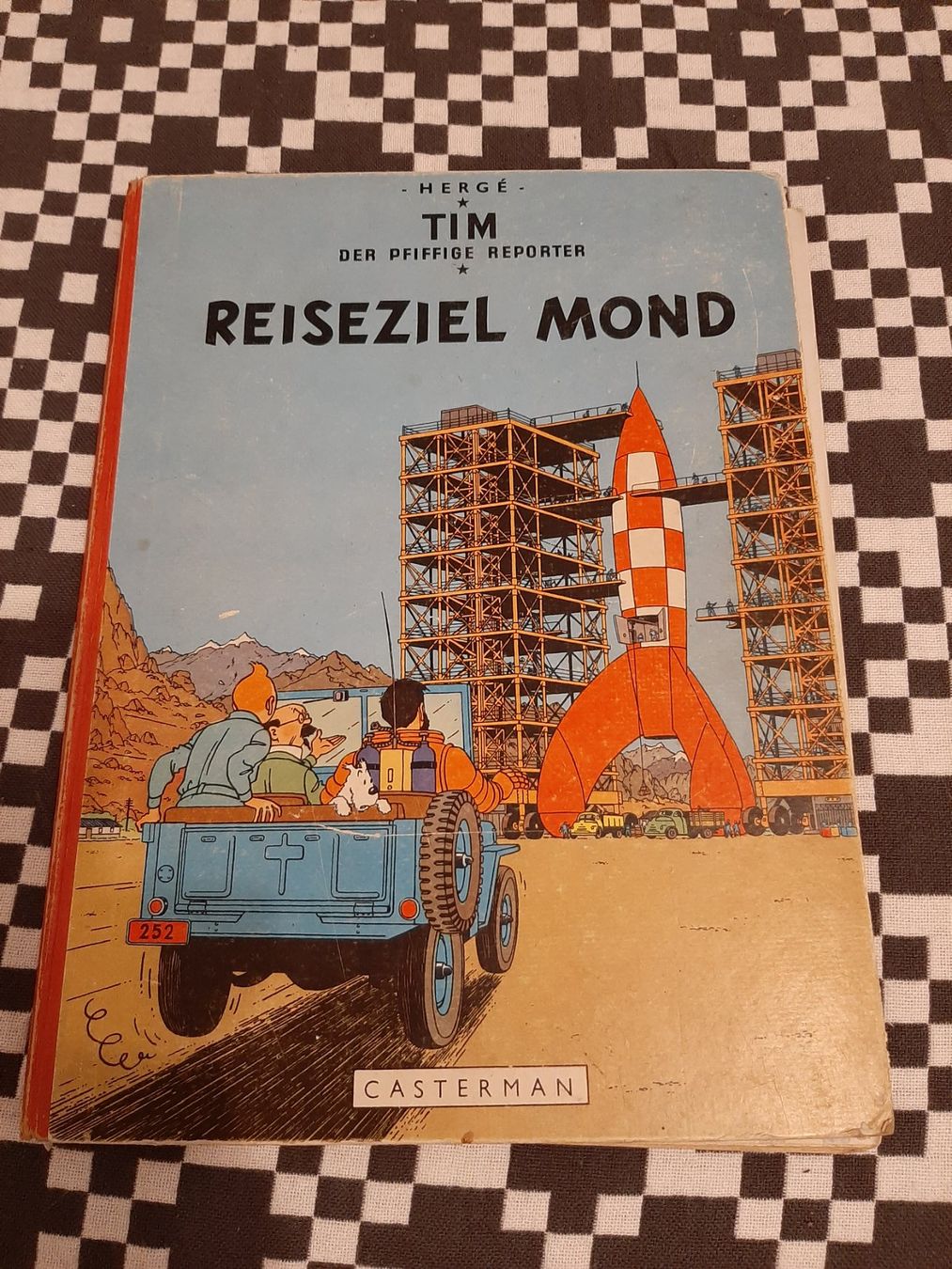 Tim der pfiffige Reporter von HÉRGÉ Reiseziel Mond 1960 (Defekt) in ...