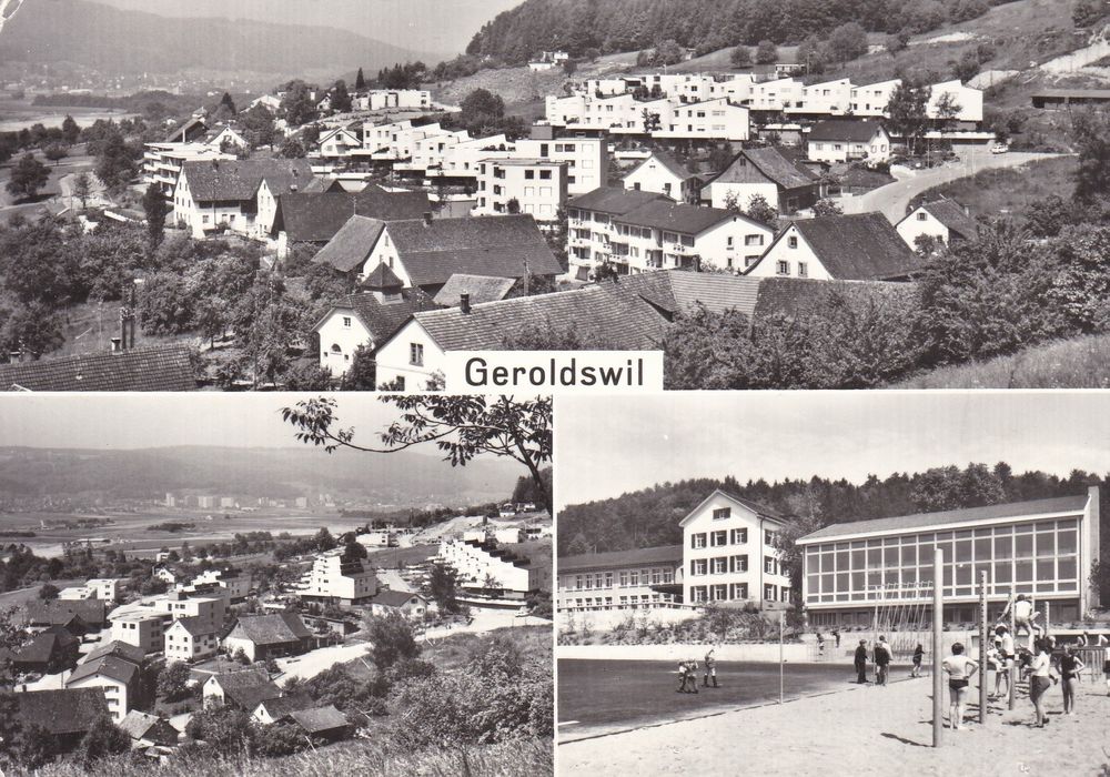 Geroldswil (Zch.) Ortsansicht, 3 Bilder 1970 | Kaufen auf Ricardo