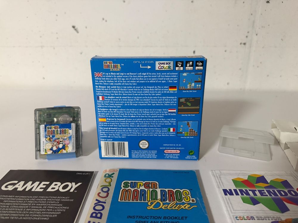 🔥Nintendo Gameboy Color Mario Ovp top Zustand ab 1.- 🔥 (Neu (gemäss ...