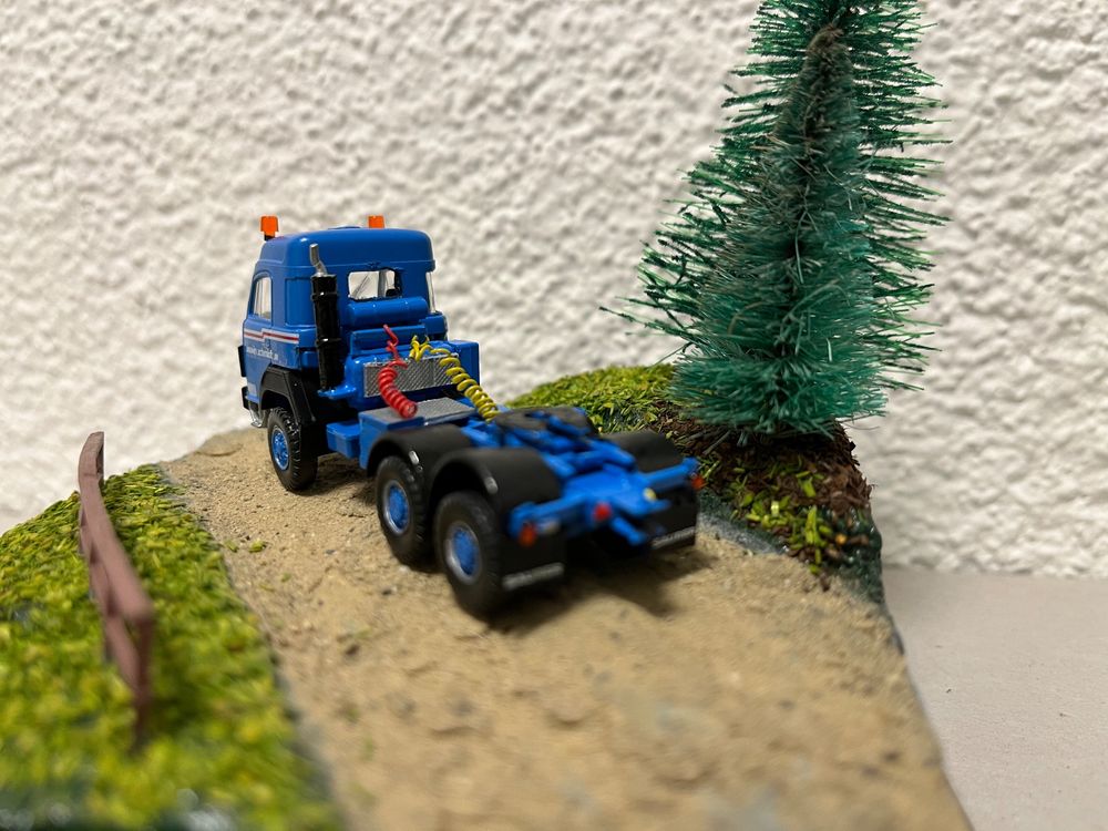 SAURER 5DF 6x4 Sauvain Schmidt SA Roskopf 1:87 Spur H0 (Gebraucht) in ...