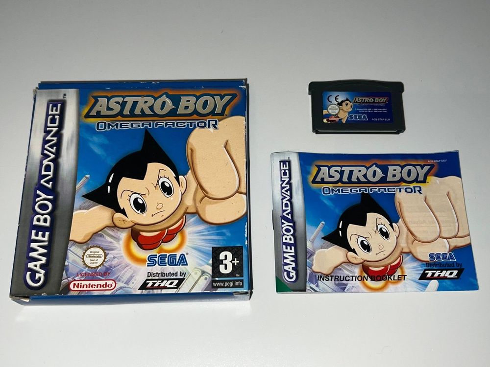 Game Boy Advance (GBA) Spiel - Astro Boy: Omega Factor (OVP) | Kaufen ...