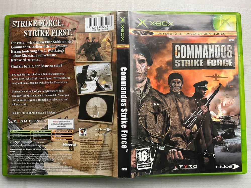 Commandos: Strike Force – XBOX – Spiel (Gebraucht) in Ueken für CHF 2.5 – mit Lieferung auf ...