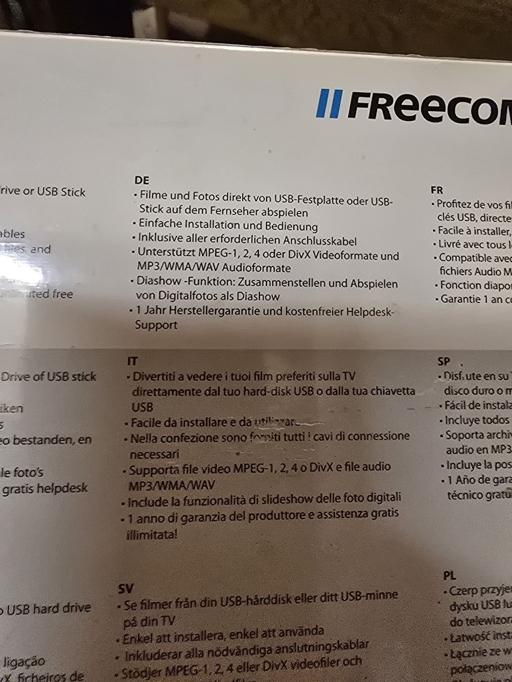 Freecom Media Player XS HDMI Neu OVP (D) (Neu und originalverpackt) in ...