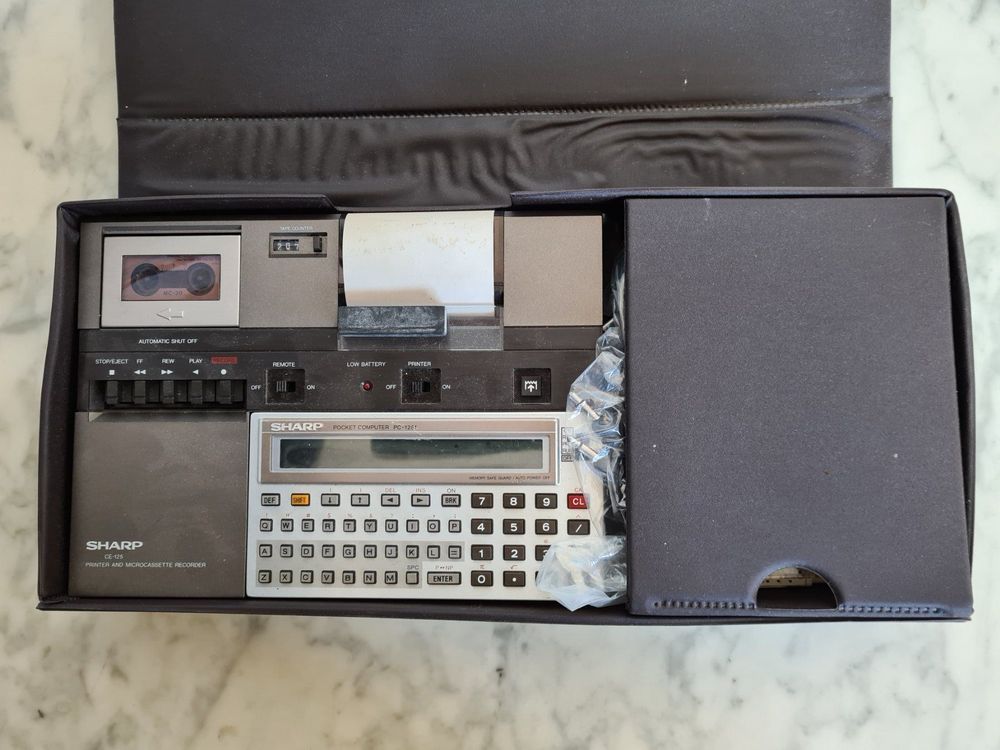 Sharp CE-125 Pocket Computer (Gebraucht) in Hausen AG für CHF 70 – nur ...
