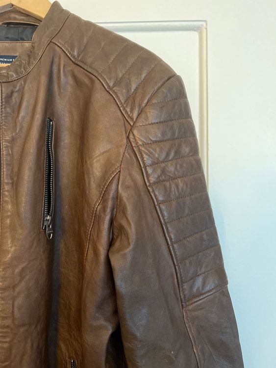 Lederjacke braun | Kaufen auf Ricardo
