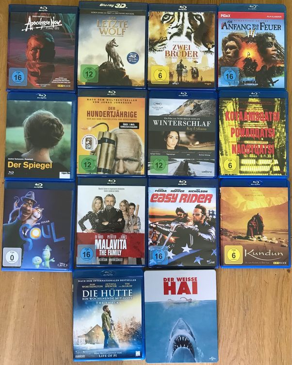 14 Blu-Ray-Filme Diverse | Kaufen auf Ricardo
