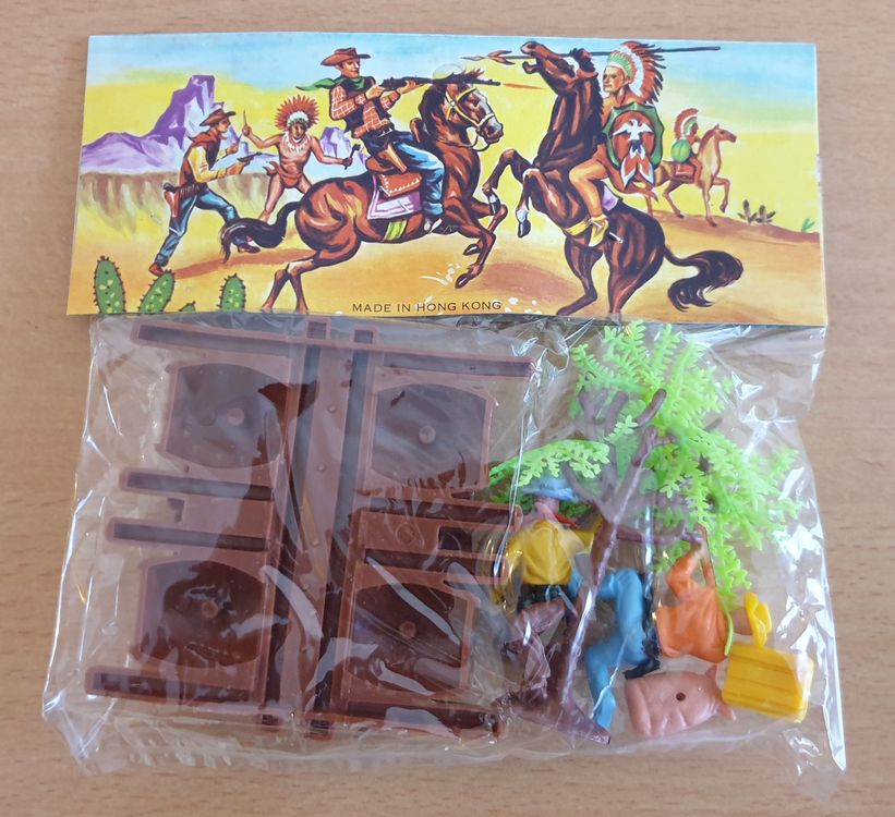 Cowboys mit Floss in OVP 70/80er Jahre Made in Hong Kong (Neu (gemäss ...