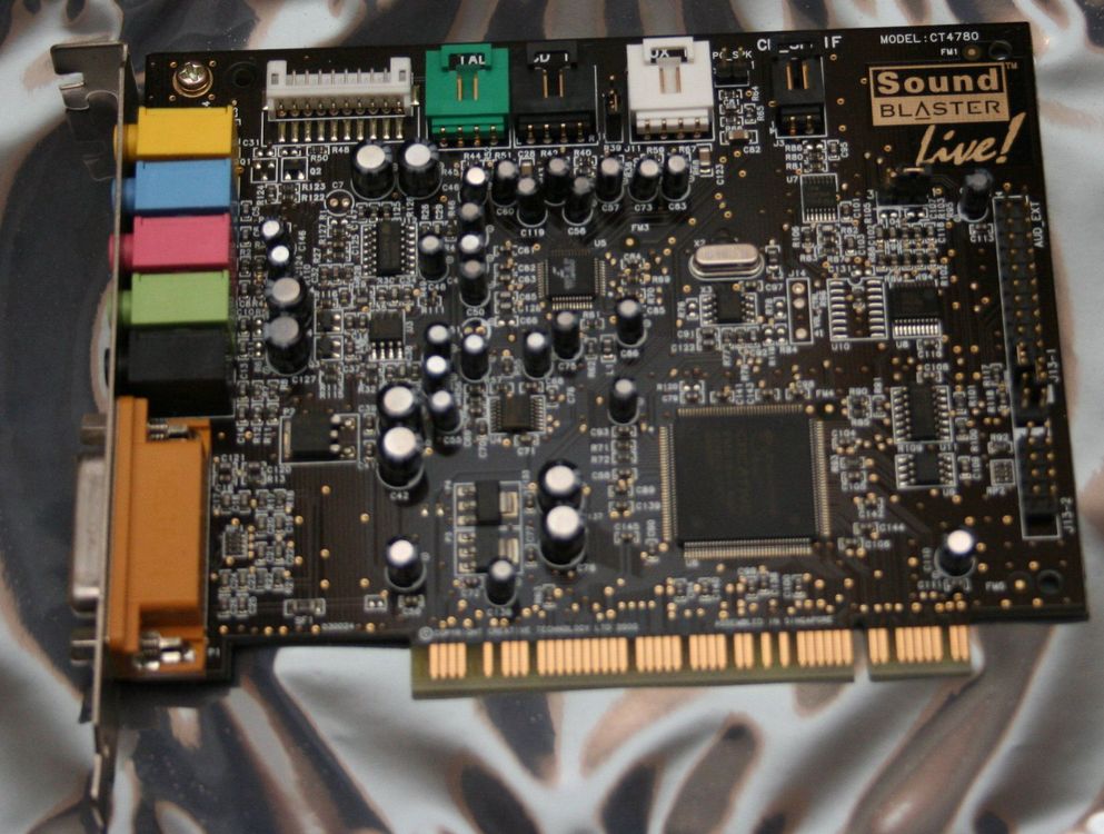 Creative SoundBlaster Live! CT4780 PCI mit Gameport (Gebraucht) in ...
