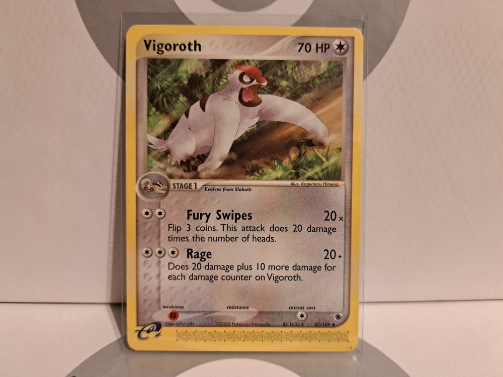 VIGOROTH POKEMON KARTE EX ERA 2003 | Kaufen auf Ricardo