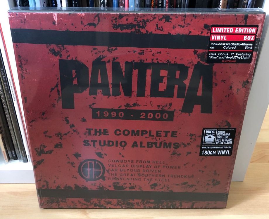 Pantera Complete Studio Albums Vinyl | Kaufen auf Ricardo