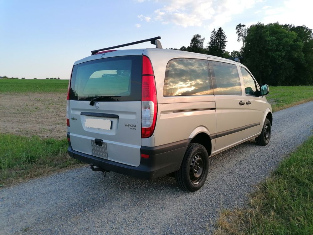 Mercedes Benz Vito 115cdi W639 4x4 Allrad Awd, 3 Sitze, Ahk | Kaufen ...