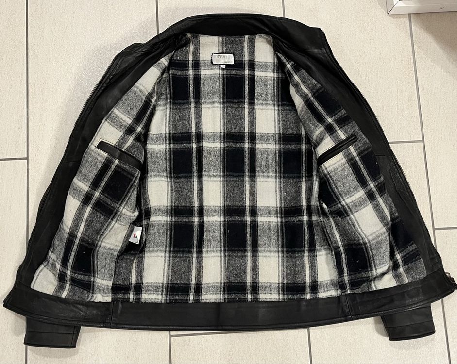 USED Genuine Man Leather jacket “Enrico Coveri” made Italy (Gebraucht ...