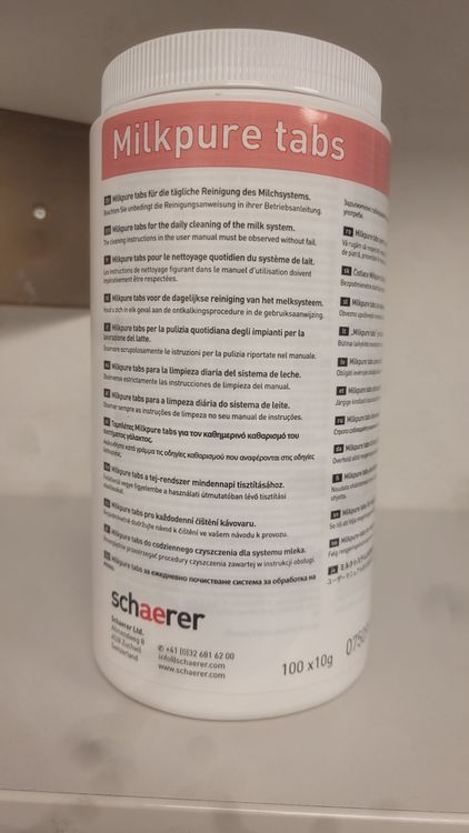 Milkpure tabs (Gebraucht) in Waldstatt für CHF 1 – mit Lieferung auf ...