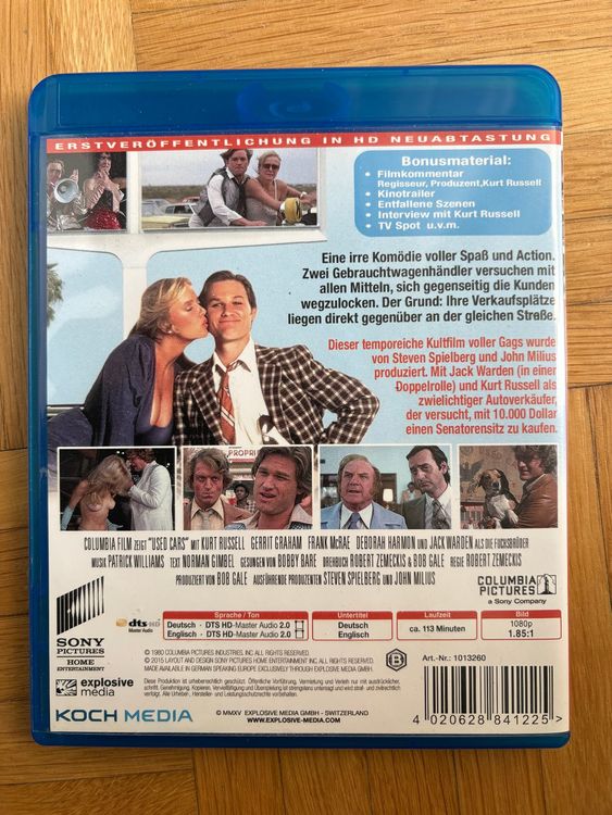 Used Cars - Mit einem Bein im Kittchen - Blu-ray (Neu (gemäss ...