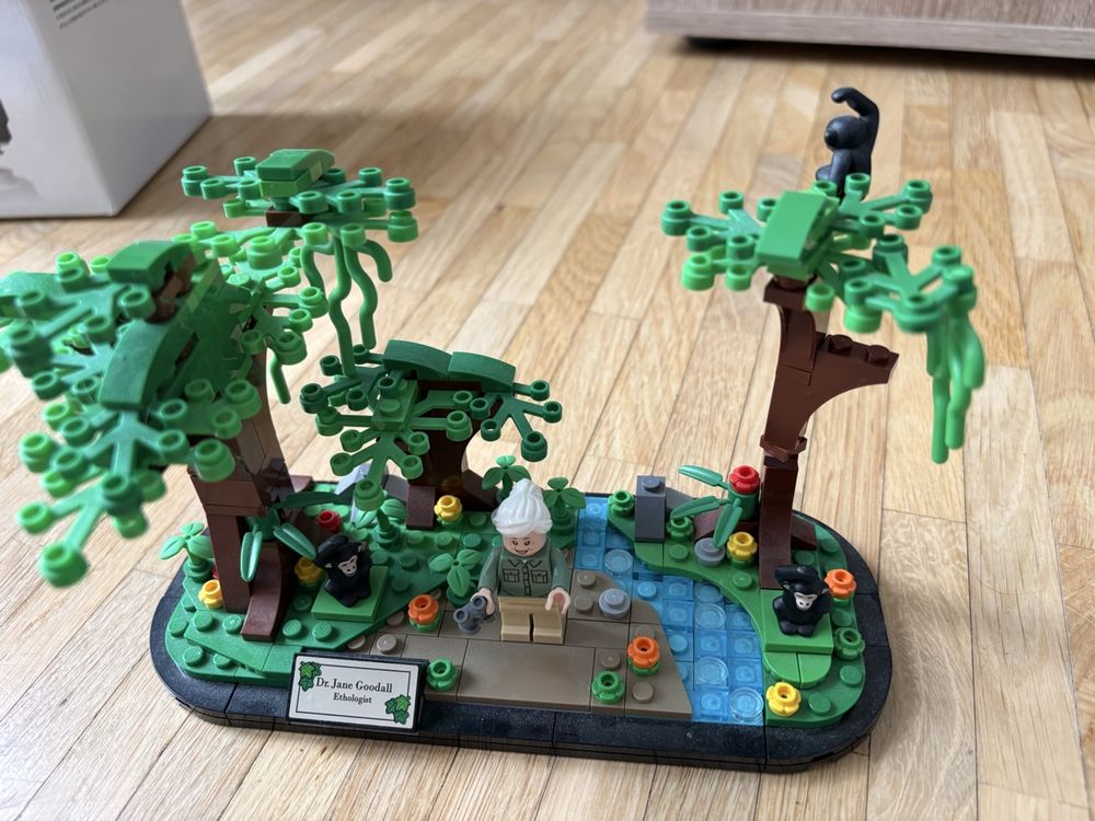 LEGO Ideas Jane Goodall Tribut 40530, neuwertig (Neu (gemäss ...