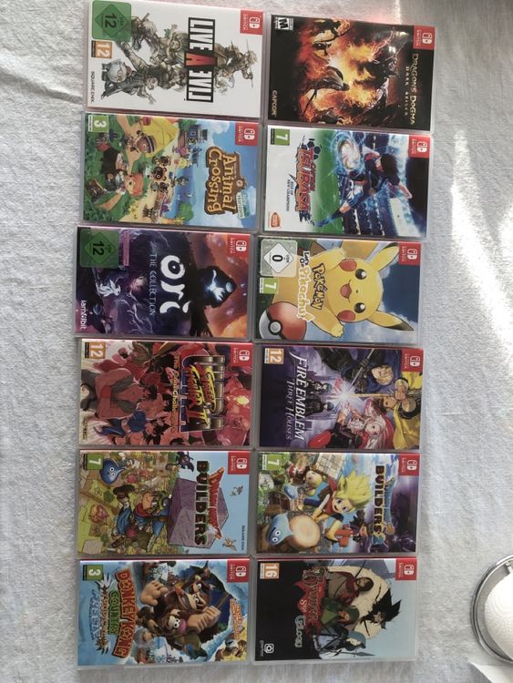 Nintendo Switch 12 Spiele (Neu (gemäss Beschreibung)) in Staufen für ...