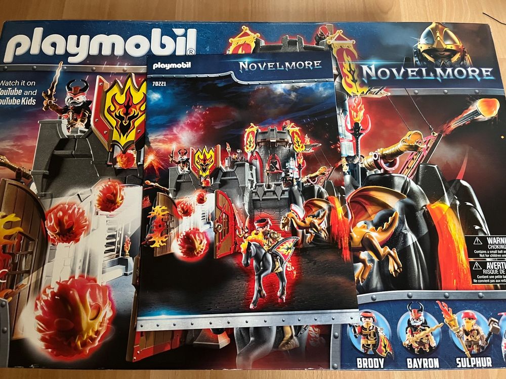 PLAYMOBIL Knights Festung der Burnham Raiders (70221) | Kaufen auf Ricardo