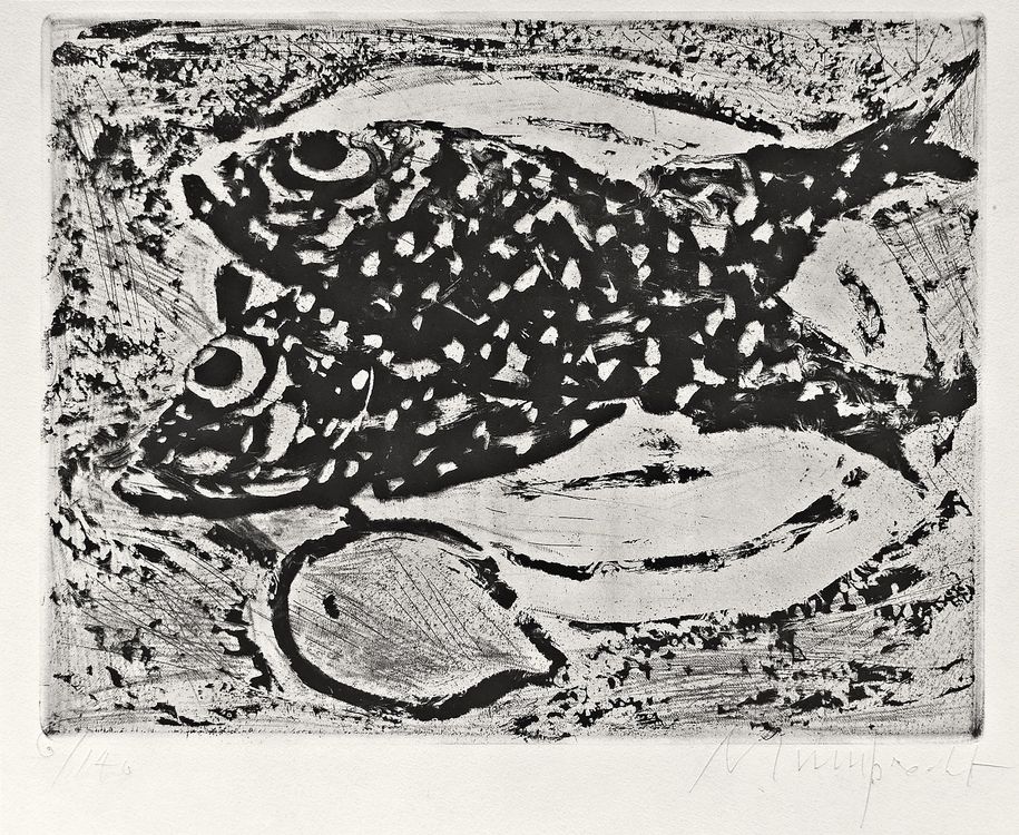 Rudolf MUMPRECHT (1918-2019) - Original Radierung Signiert (Gebraucht) in Ostermundigen für CHF ...