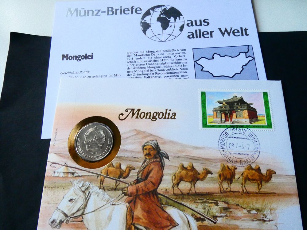 Mongolei 1981, 50 Mongo - unzirkuliert - Münzbrief | Kaufen auf Ricardo