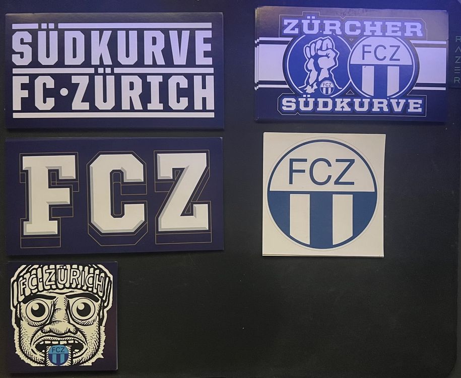 10x Mix FCZ Sticker - 1 CHF | Kaufen auf Ricardo