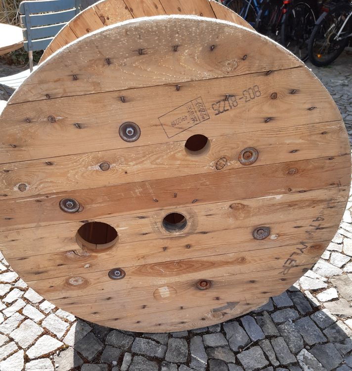 Kabeltrommel Holz 200 Cm Durchmesser