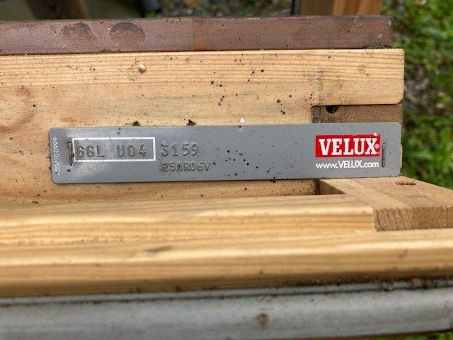 VELUX Dachfenster GGL UO4 B 1.35m H 980mm für Dach Fenster (Gebraucht ...