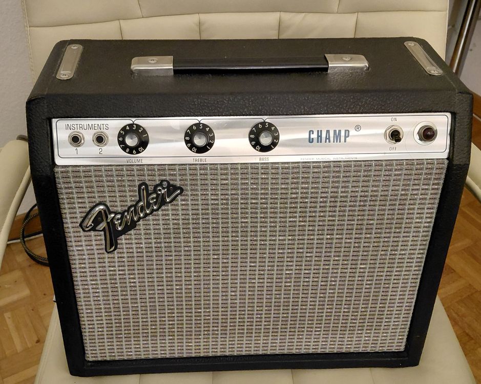 1978 Fender Champ Silverface Amp (Gebraucht) in Bachenbülach für CHF ...