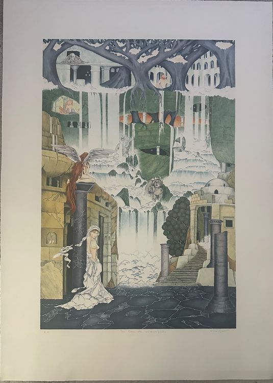 Karl Käfer (1947) Grosse Litho Handsig (Gebraucht) in Root für CHF 19 ...