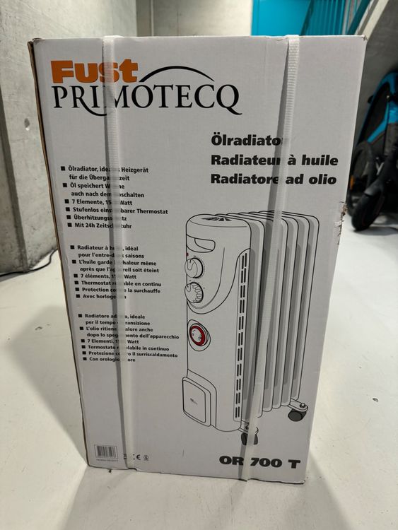 Primotec OR 700 T Ölradiator (Neu und originalverpackt) in Buchs SG für CHF 70 – nur Abholung ...