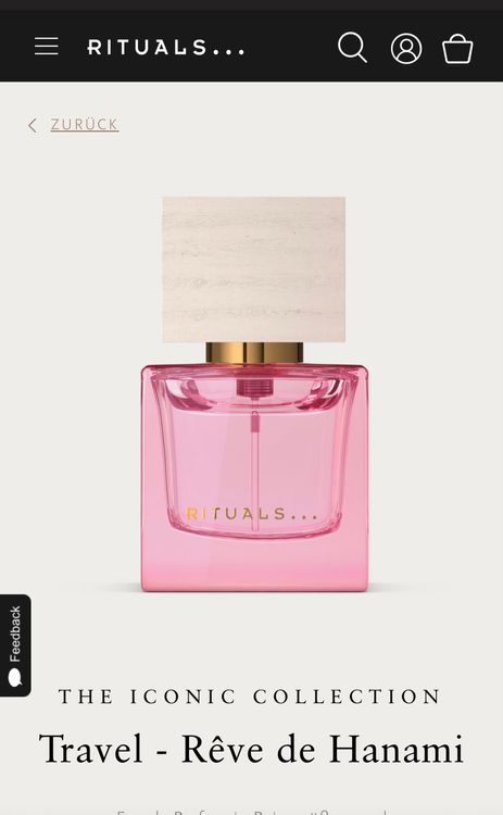 Rituals Parfum Rêve de Hanami (Gebraucht) in hägendorf für CHF 10 – mit ...